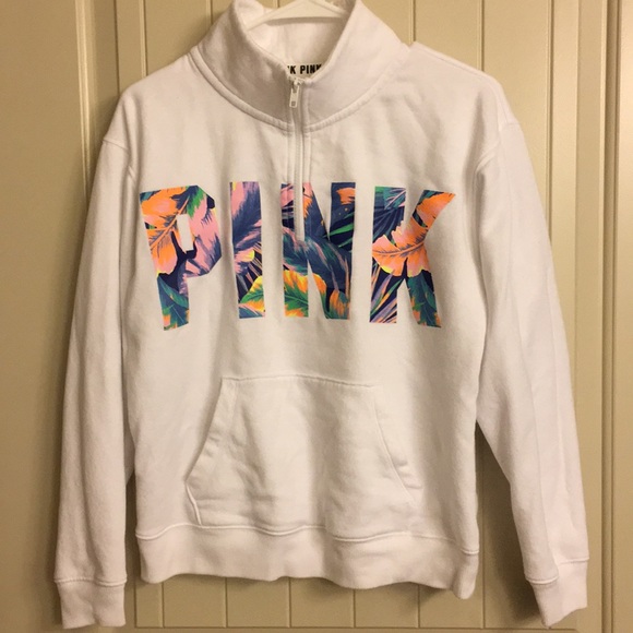 PINK Victoria's Secret | Tops | Pink Half Zip | Poshmark
